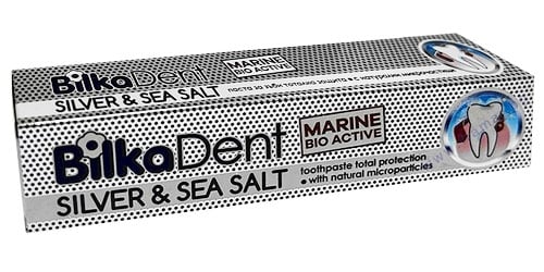 ПАСТА ЗА ЗЪБИ БИЛКА ДЕНТ СРЕБРО И МОРСКА СОЛ 75 мл | NewAge.bg