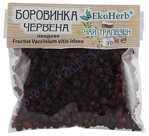 ЧЕРВЕНА БОРОВИНКА ПЛОД 30 г ЕКО ХЕРБ | NewAge.bg