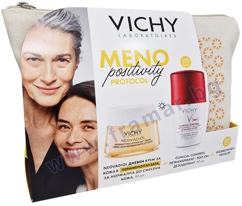 ВИШИ MENO POSITIVITY КОМПЛЕКТ ДНЕВЕН КРЕМ ЗА НОРМАЛНА ДО СМЕСЕНА КОЖА ...