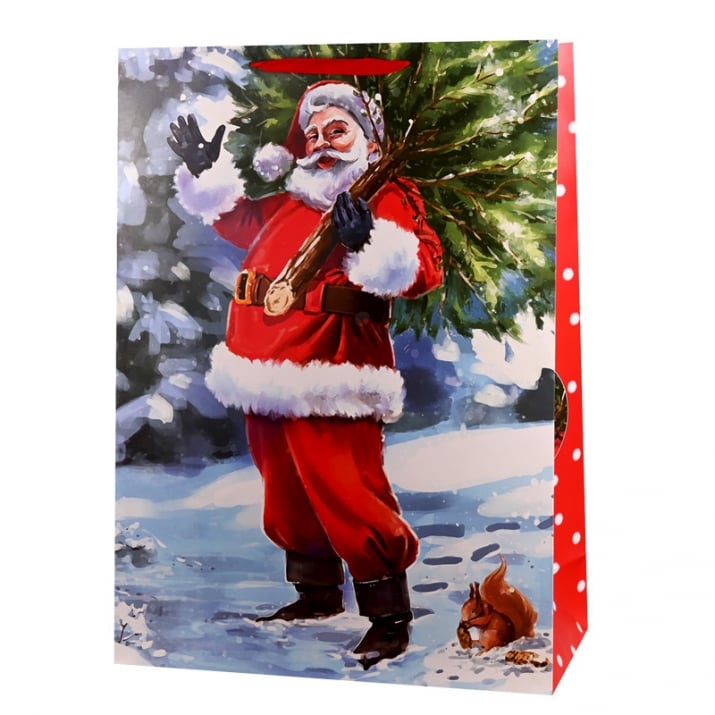 Коледна подаръчна торбичка Коледна подаръчна торбичка | NewAge.bg