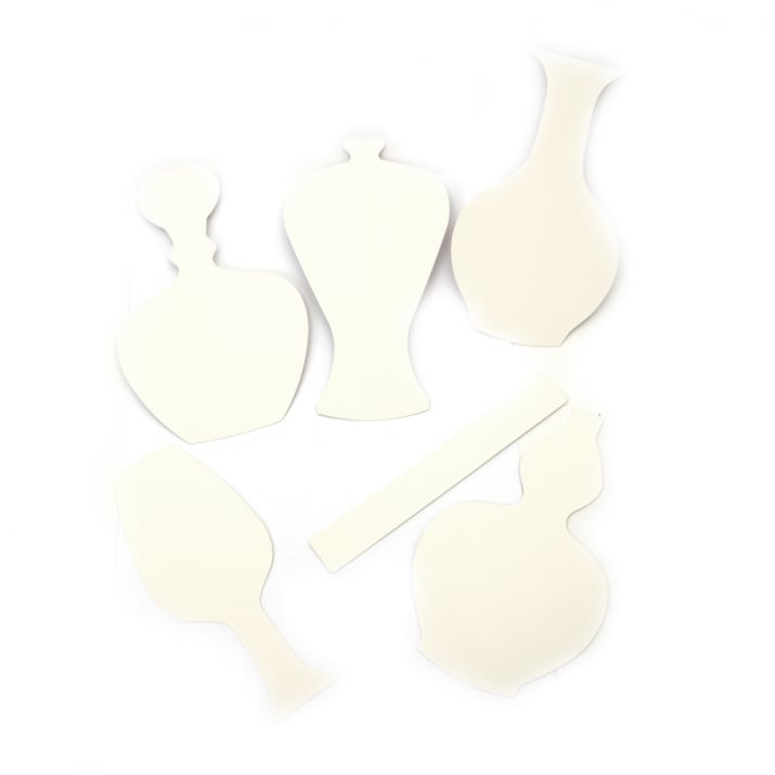 Комплект за оцветяване и декорация 220x150 мм вази -5 броя | NewAge.bg