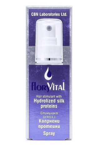 ФЛОРИВИТАЛ СТИМУЛАНТ ЗА КОСА С КОПРИНЕНИ ПРОТЕИНИ спрей 60 мл | NewAge.bg
