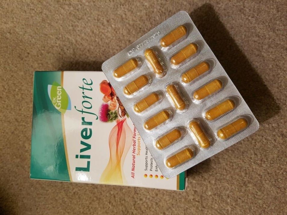 ЛИВЪР ФОРТЕ подобрява функциите на чернодробните клетки * 30капсули ...