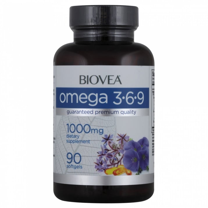 БИОВЕА ОМЕГА 3-6-9 капсули * 90 | NewAge.bg